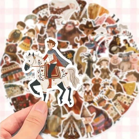 Design | 5 Fairy Tale Characters Stickers Story Books | Poshmark